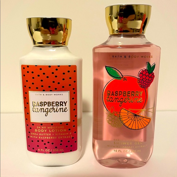Bath & Body Works | Skincare | Bath Body Works Raspberry Tangerine Set ...
